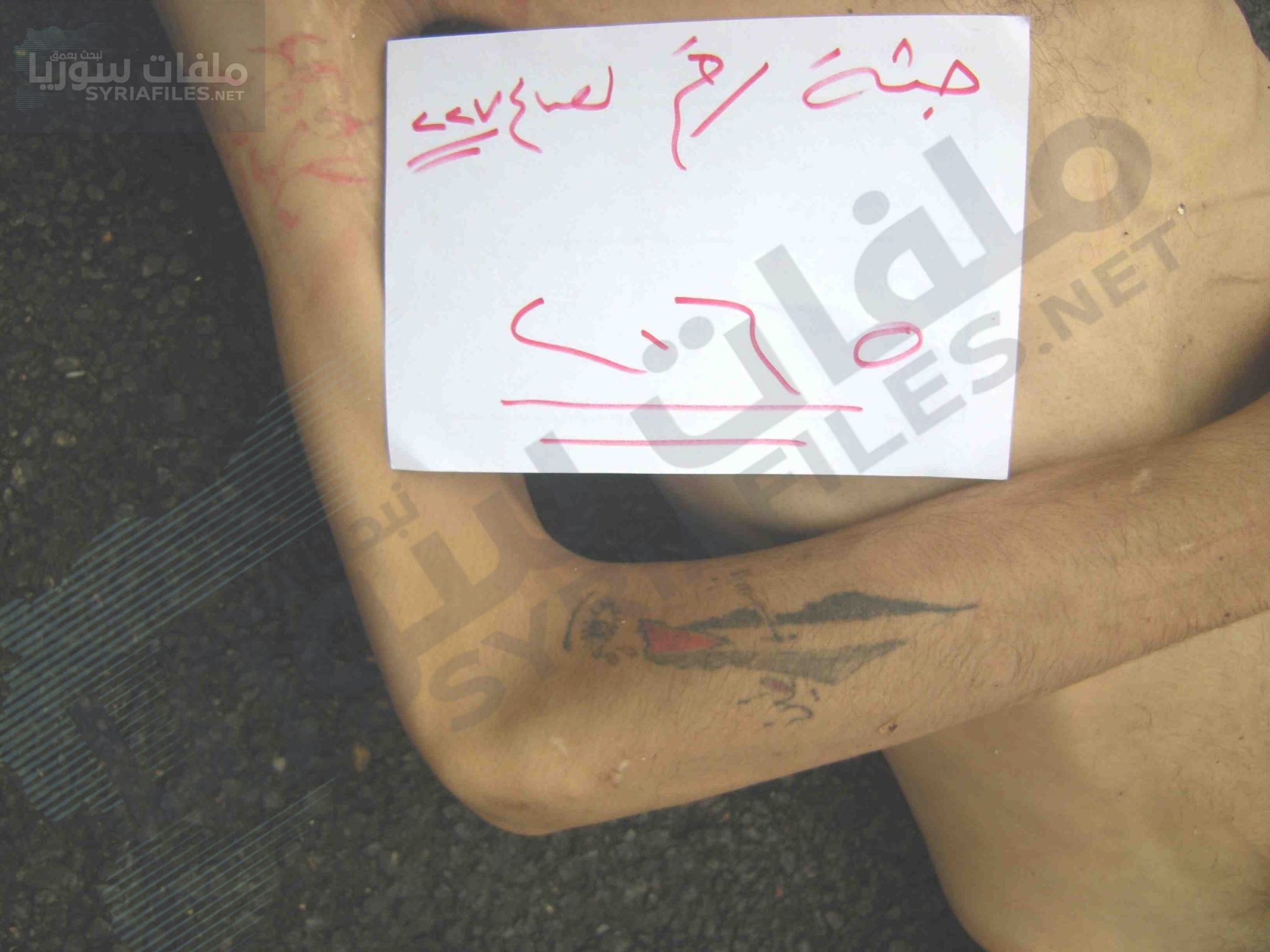 صور خاصة من “مجموعة ملفات قيصر” فلسطينيون تحت التعذيب Syria Files